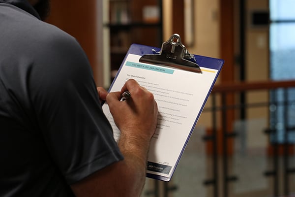 Fire Watch Log and Checklist | ORR Protection